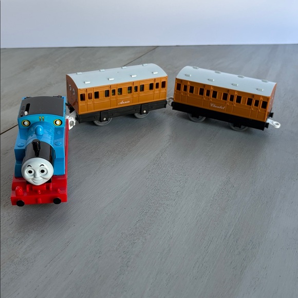 Toys | Thomas The Tank Engine Motorized Toy Train Set With Coaches ...